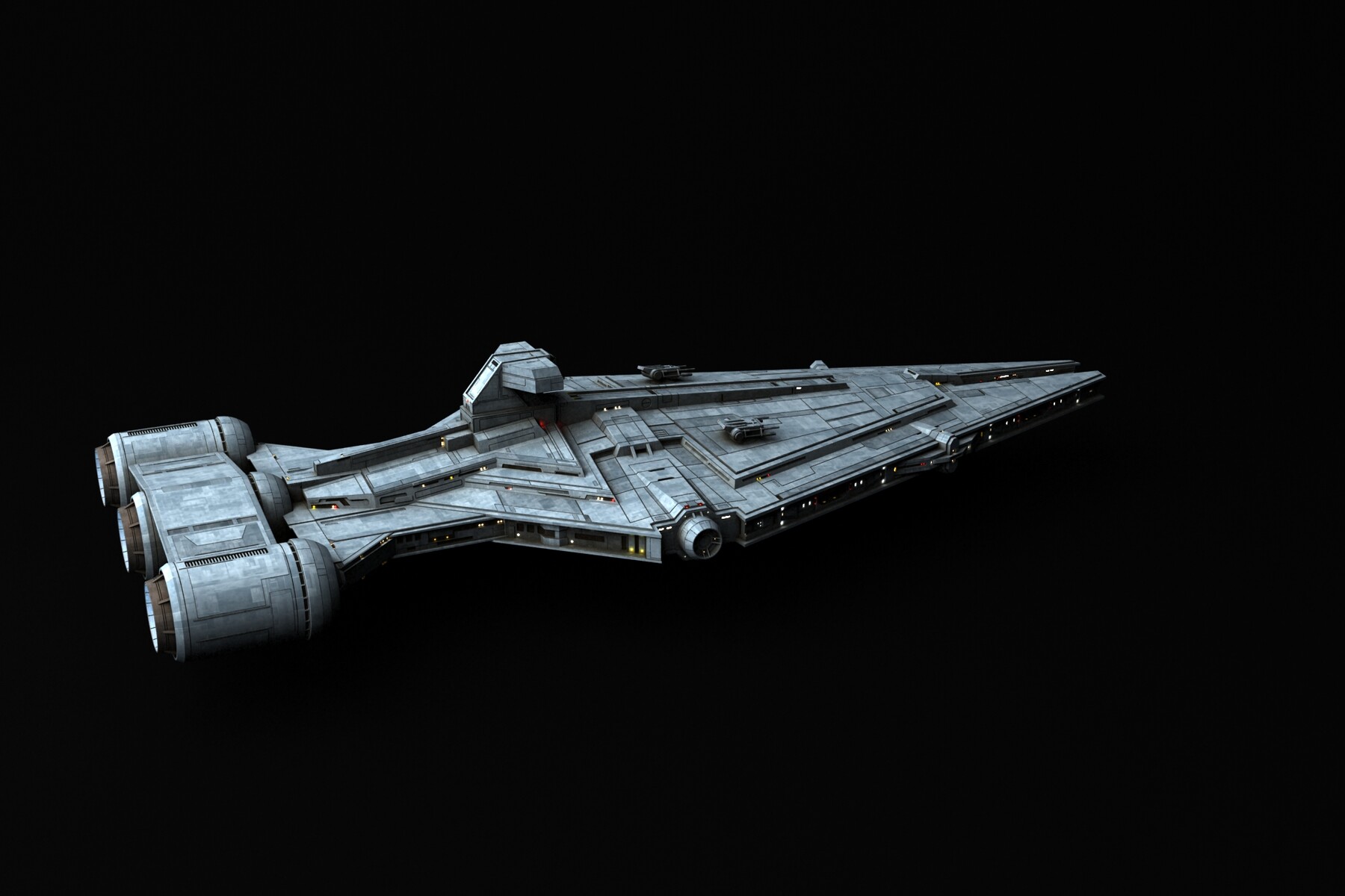 ArtStation - Arquitens-class Light Cruiser - Star Wars | Resources