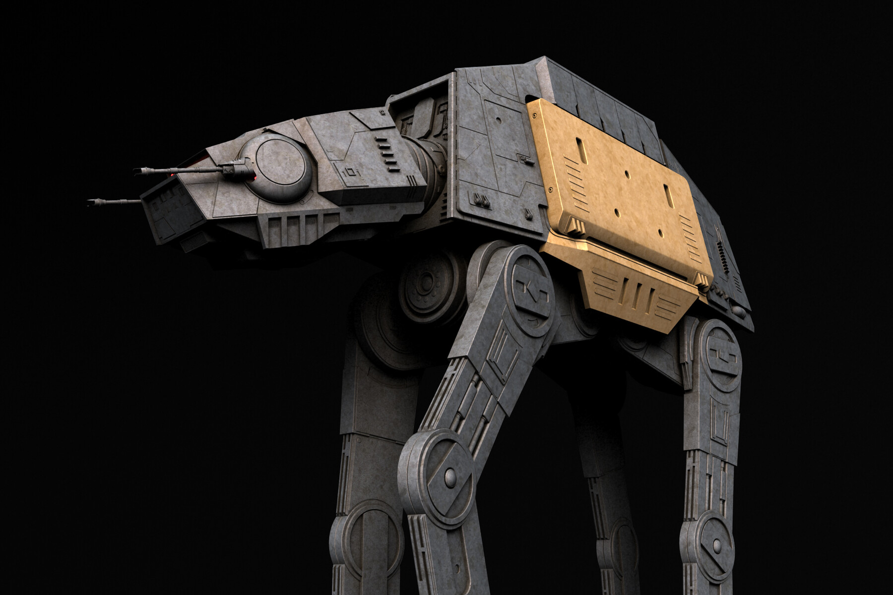 ArtStation - AT-ACT Walker - Star Wars | Resources