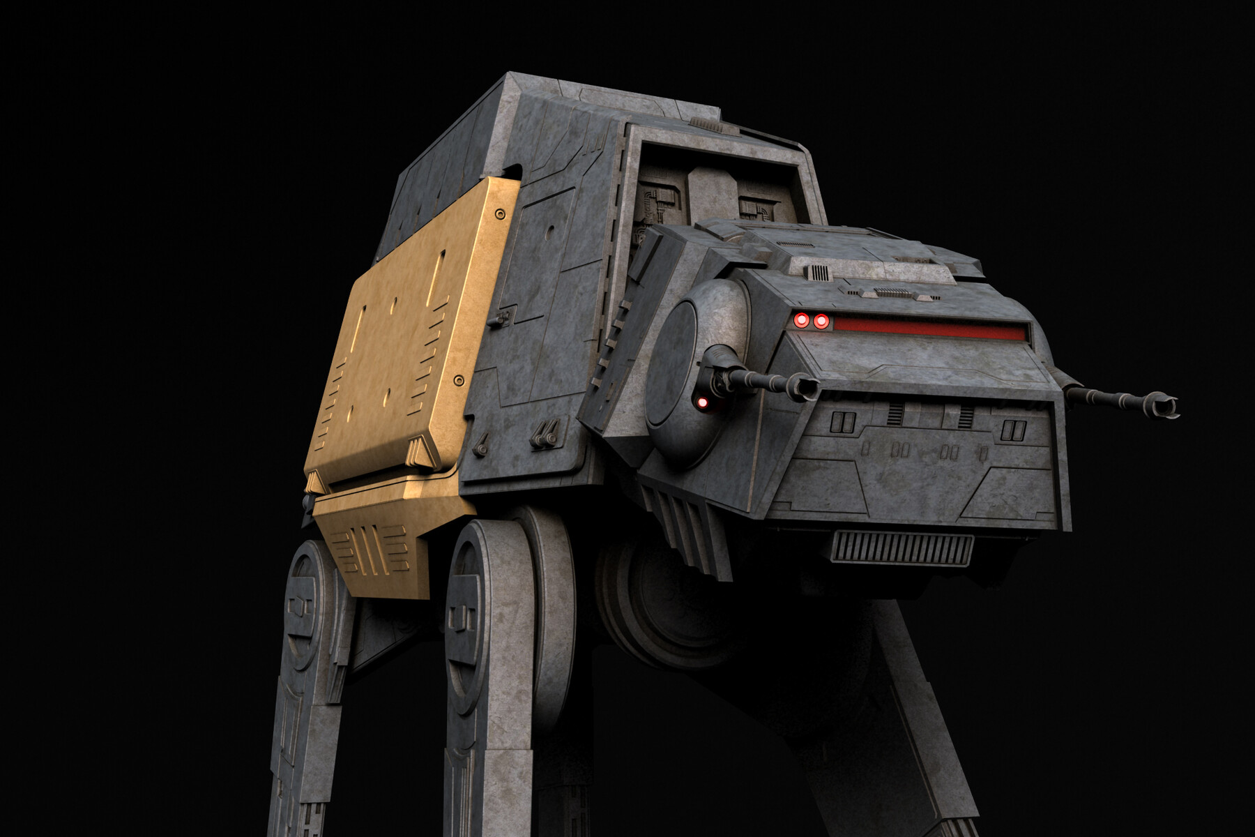ArtStation - AT-ACT Walker - Star Wars | Resources