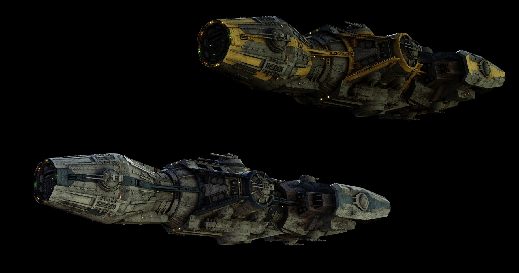 Digital Shipyard - Corellian Gunship DP20 - Star Wars