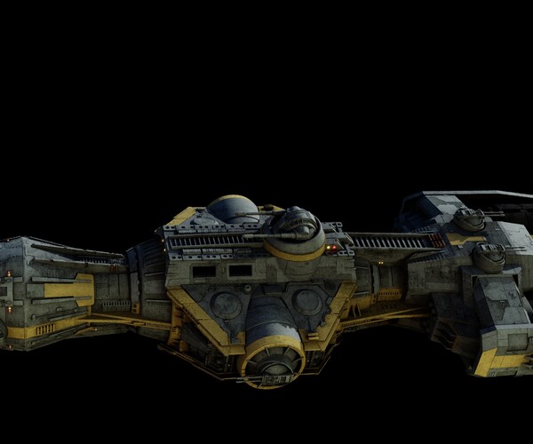 ArtStation - Corellian Gunship DP20 - Star Wars | Resources