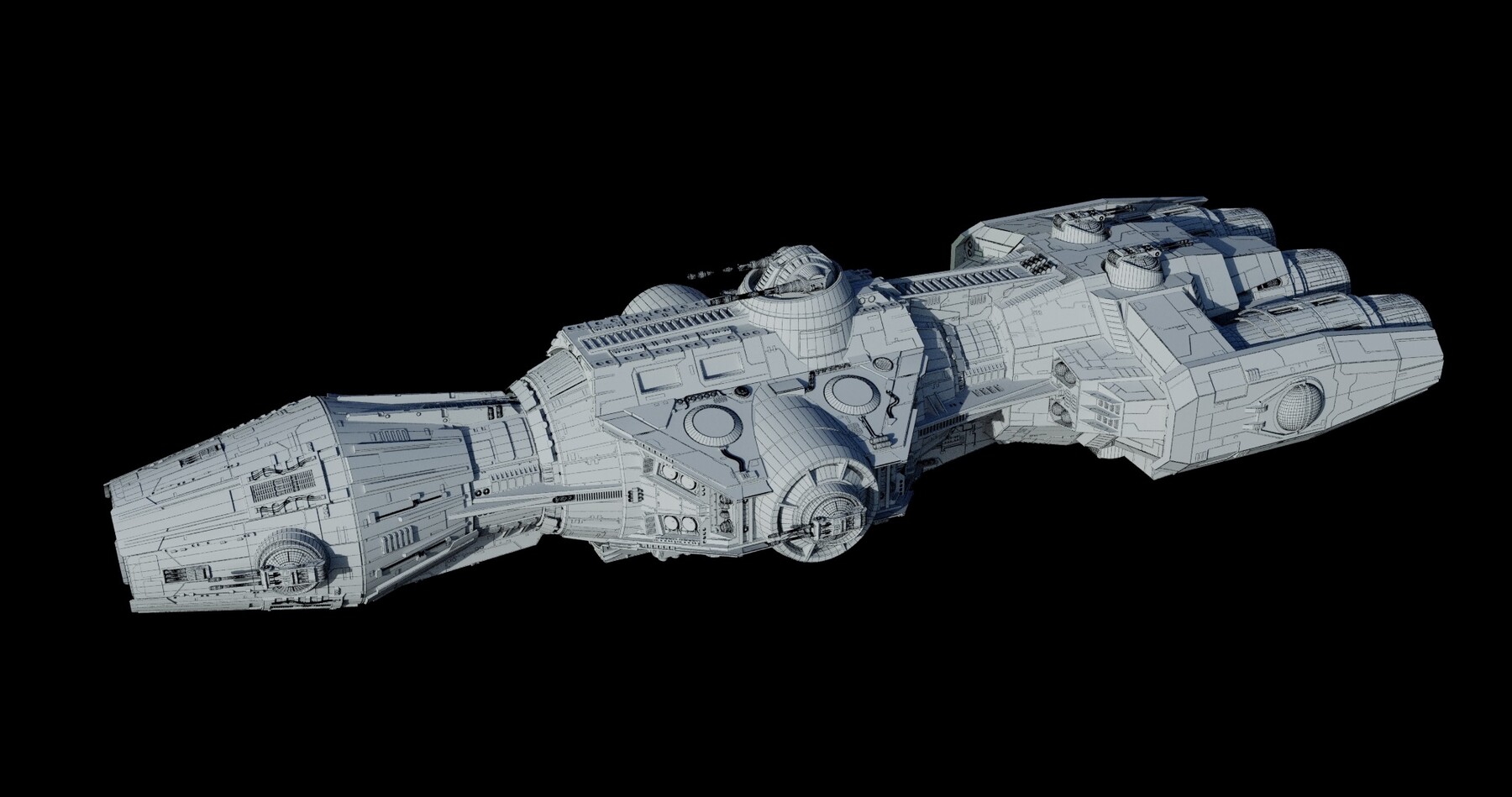 Digital Shipyard - Corellian Gunship DP20 - Star Wars