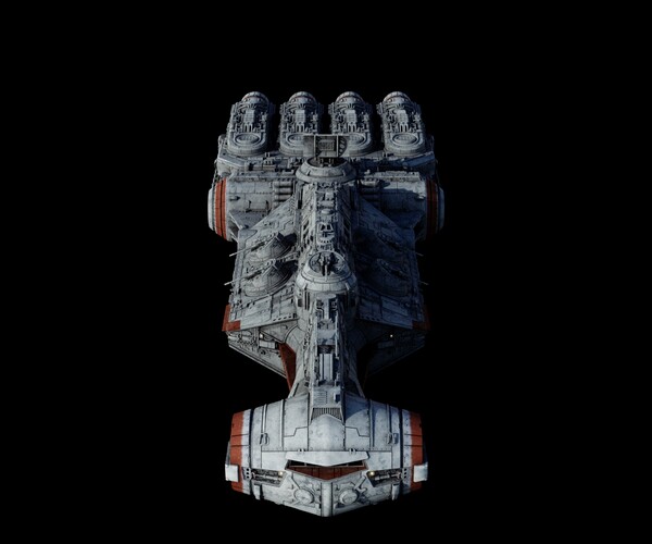 ArtStation - Corvette CR 96 - Star Wars | Resources