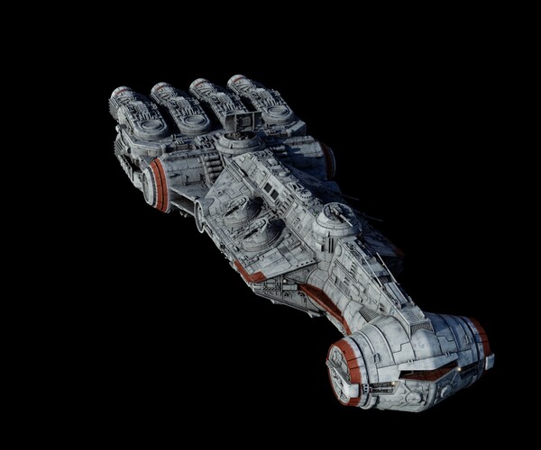 ArtStation - Corvette CR 96 - Star Wars | Resources