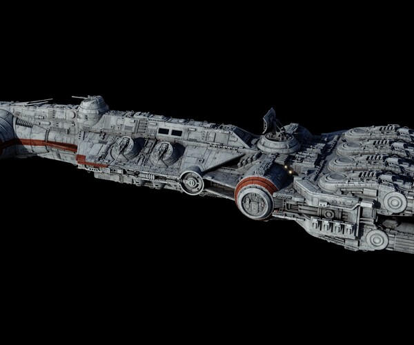 ArtStation - Corvette CR 96 - Star Wars | Resources