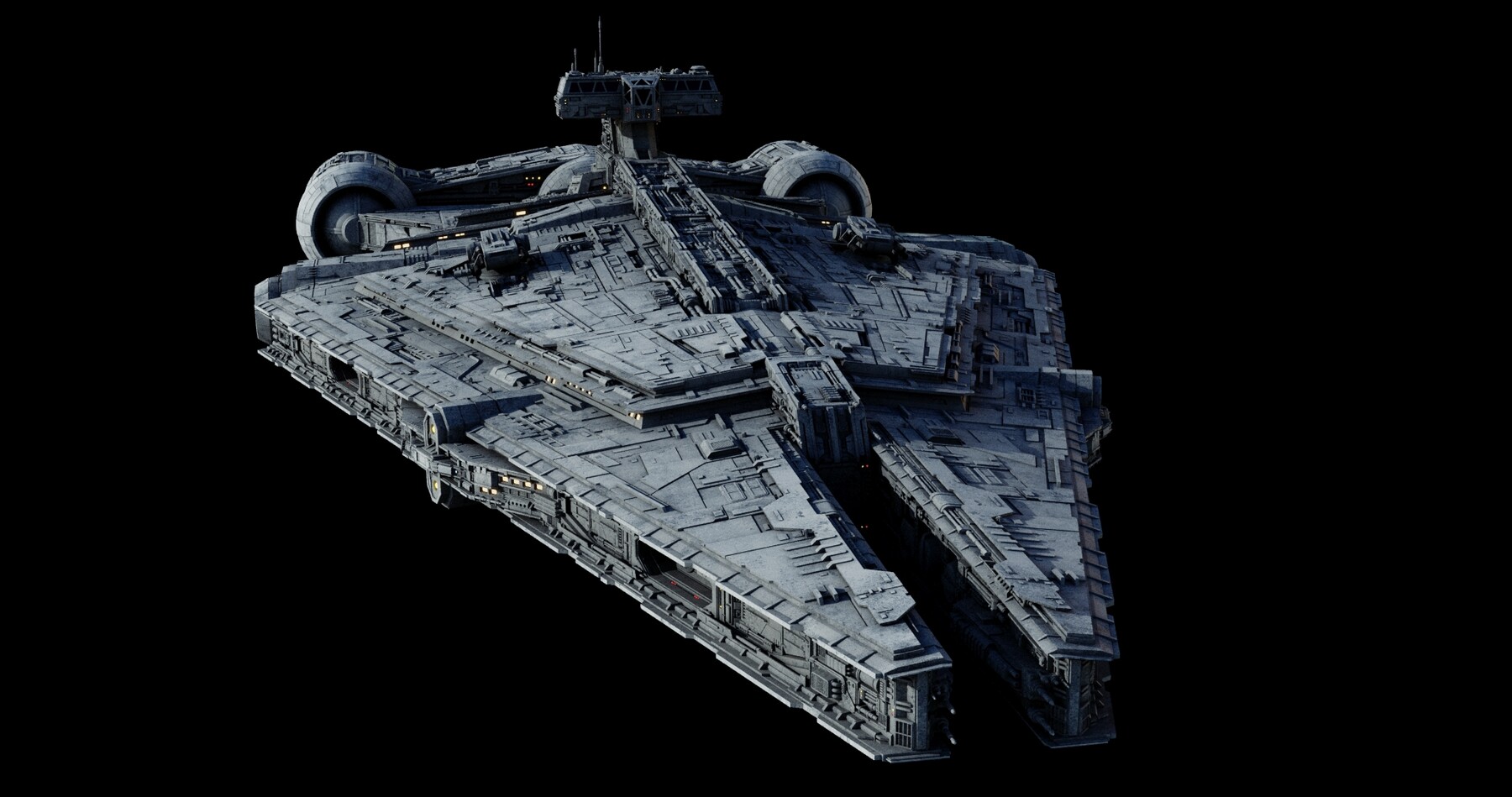 ArtStation - Imperial Light Cruiser - Star Wars | Resources