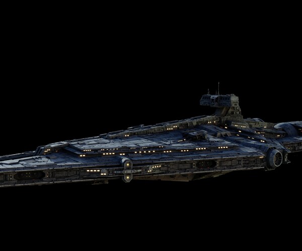 ArtStation - Imperial Light Cruiser - Star Wars | Resources