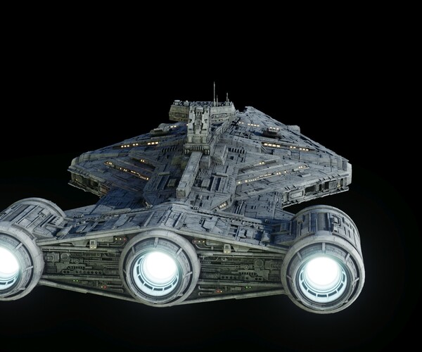 ArtStation - Imperial Light Cruiser - Star Wars | Resources