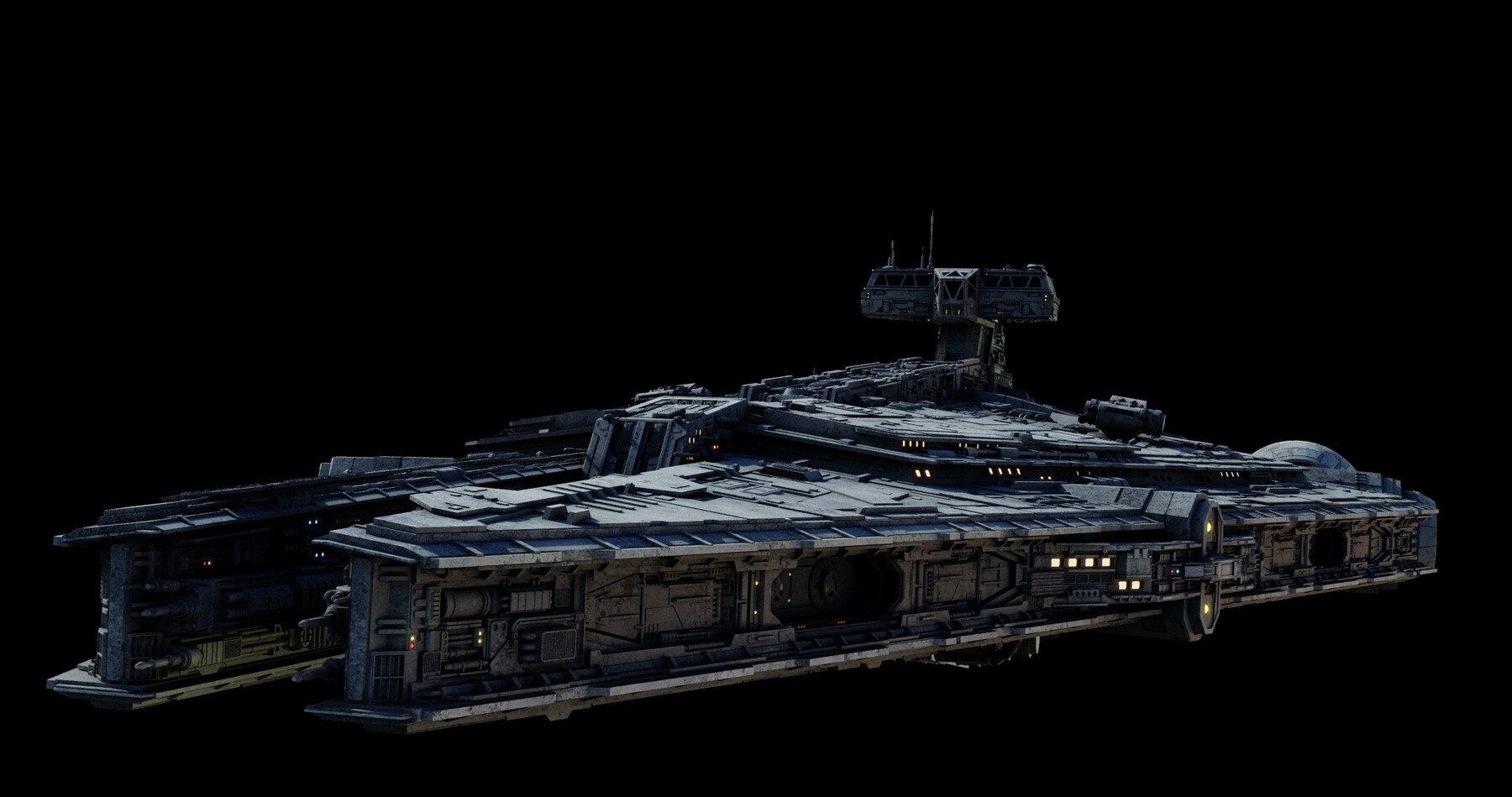 ArtStation - Imperial Light Cruiser - Star Wars | Resources