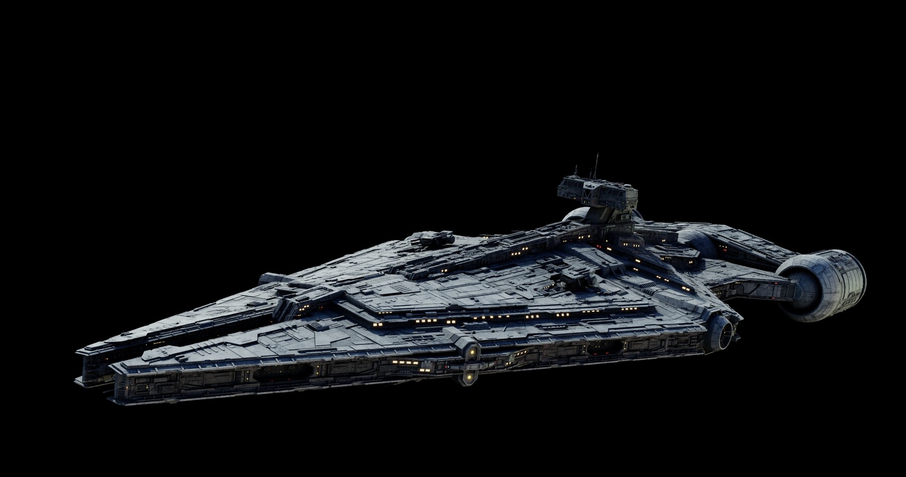 ArtStation - Imperial Light Cruiser - Star Wars | Resources