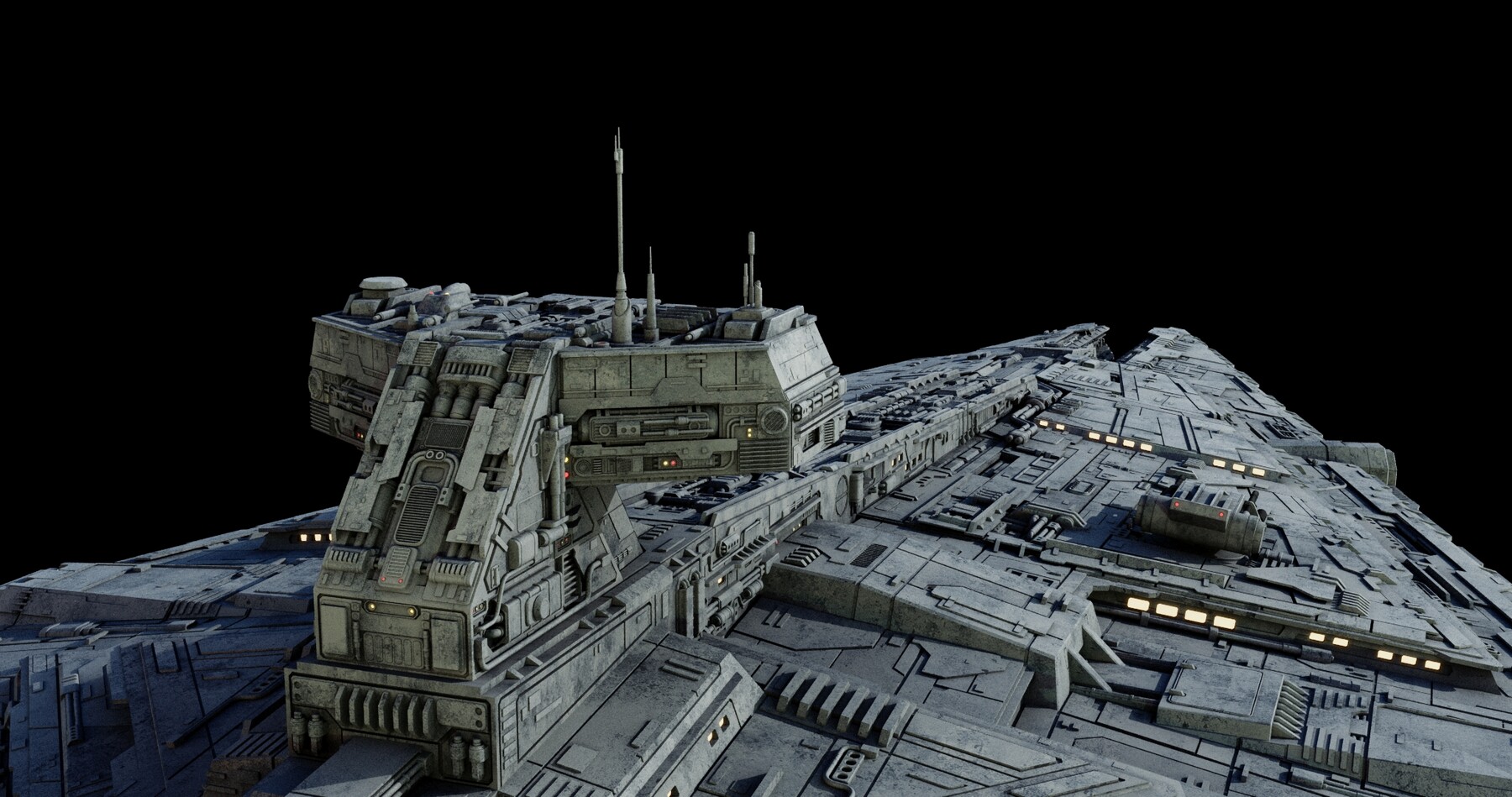 ArtStation - Imperial Light Cruiser - Star Wars | Resources