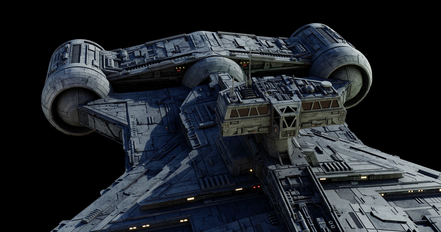 ArtStation - Imperial Light Cruiser - Star Wars | Resources