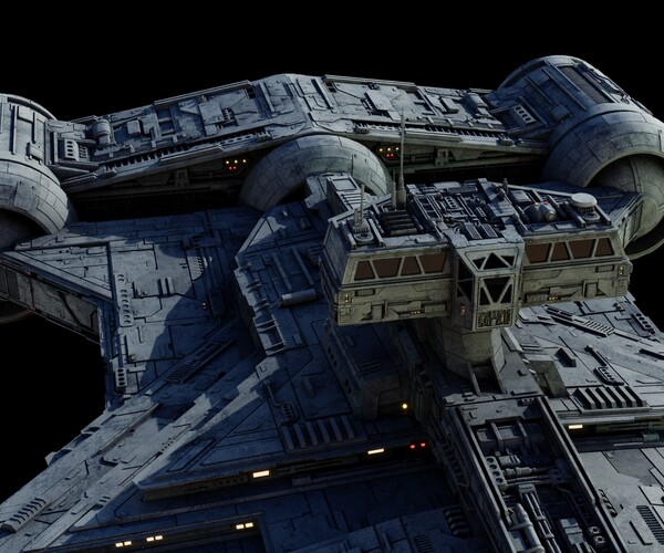 ArtStation - Imperial Light Cruiser - Star Wars | Resources