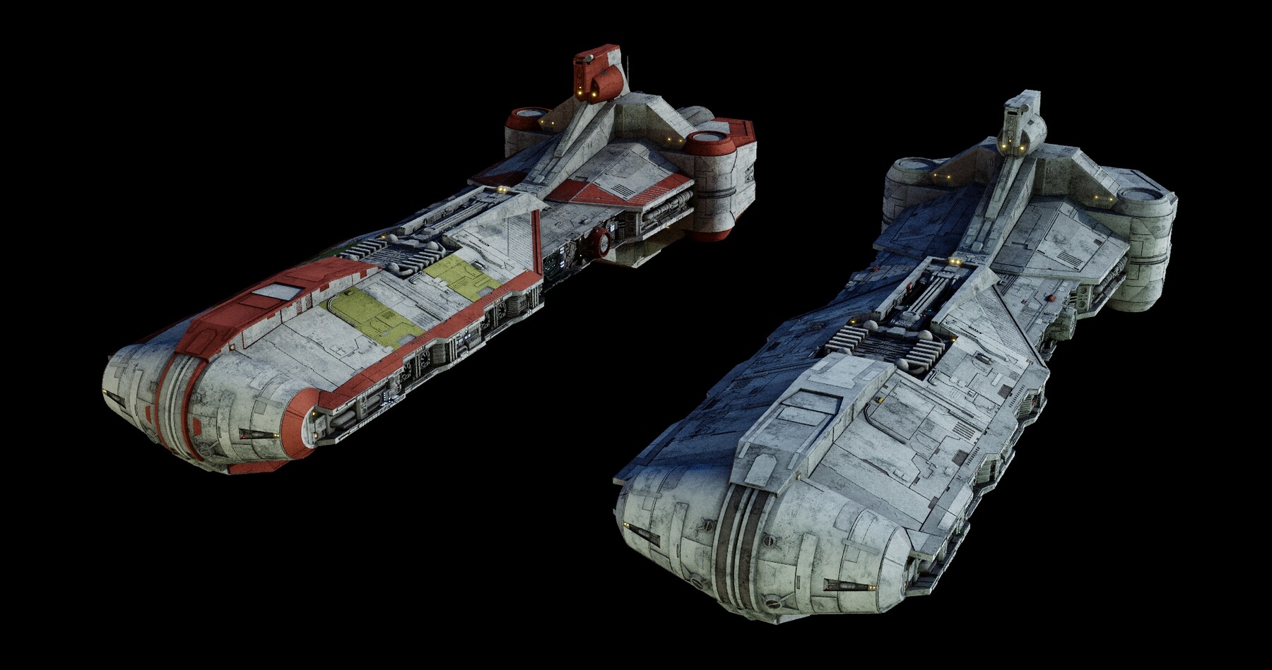 ArtStation - Pelta-class frigate - Star Wars | Resources