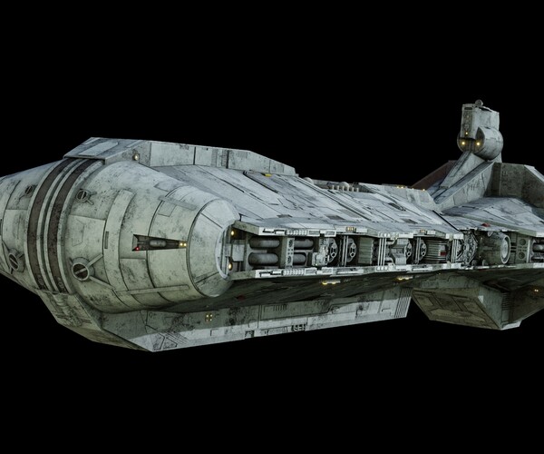 ArtStation - Pelta-class frigate - Star Wars | Resources