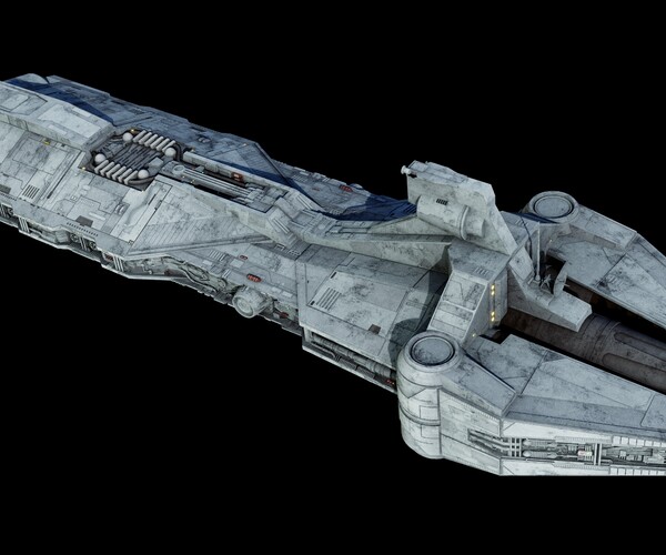 ArtStation - Pelta-class frigate - Star Wars | Resources