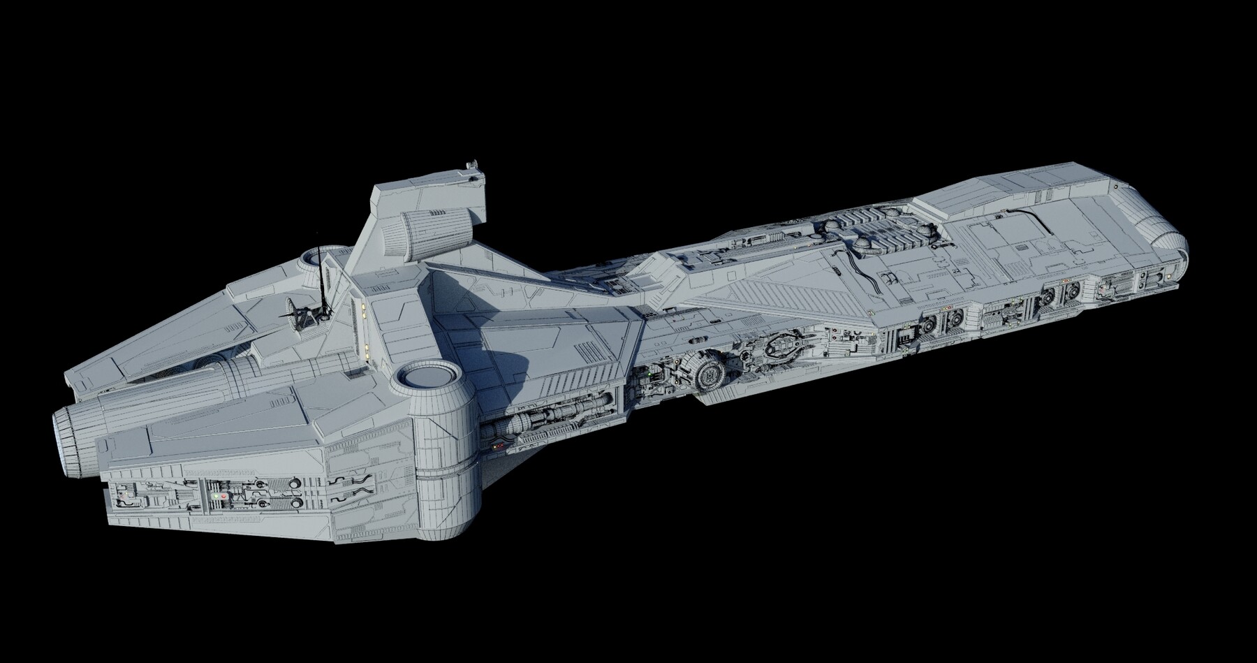 ArtStation - Pelta-class frigate - Star Wars | Resources