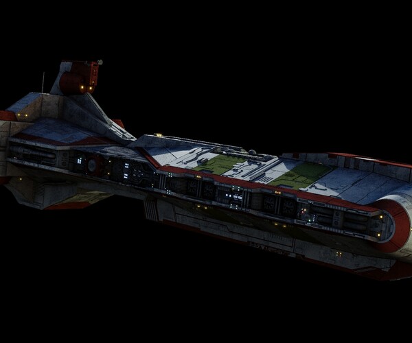 ArtStation - Pelta-class frigate - Star Wars | Resources