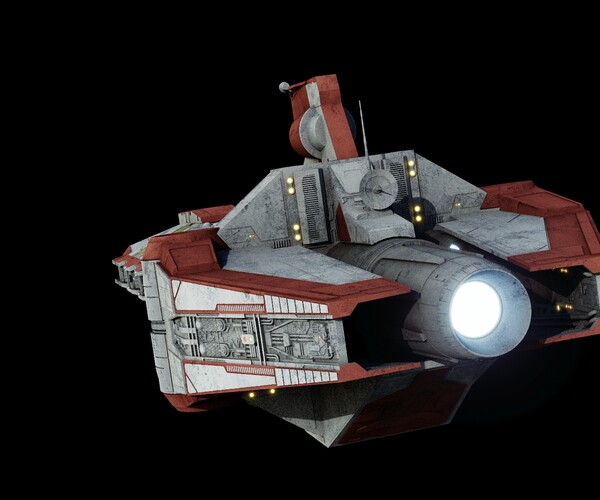 ArtStation - Pelta-class frigate - Star Wars | Resources