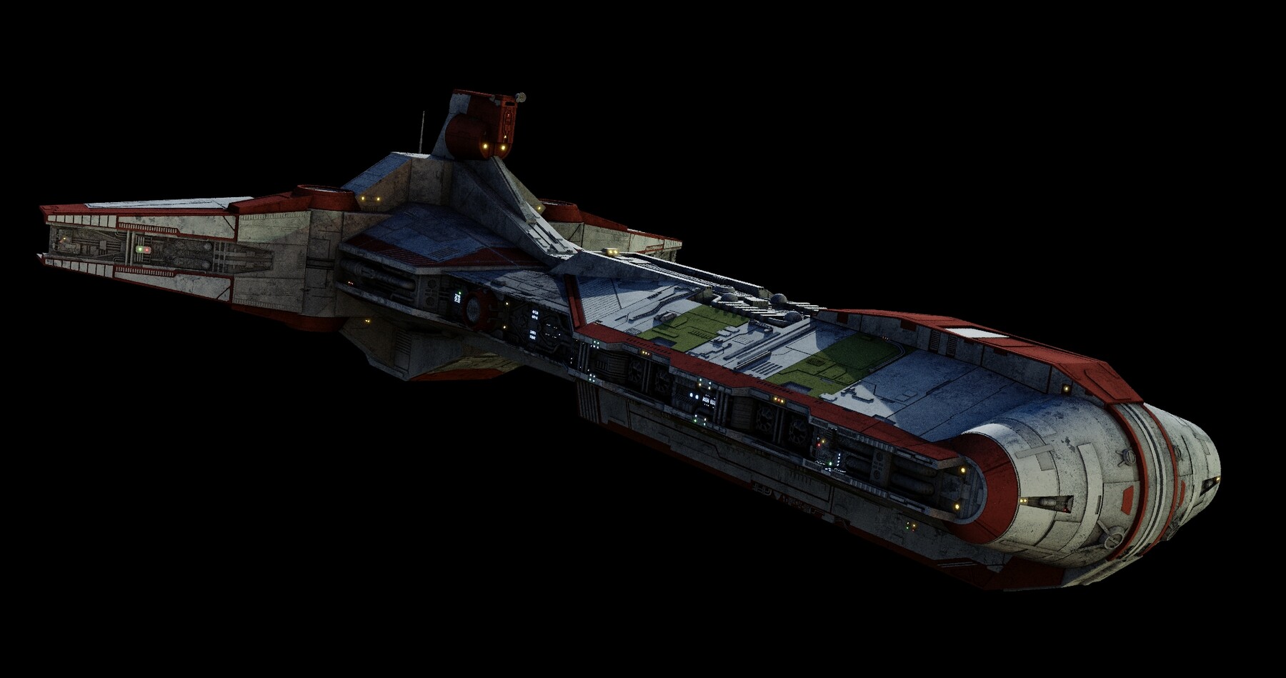 ArtStation - Pelta-class frigate - Star Wars | Resources