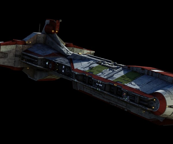ArtStation - Pelta-class frigate - Star Wars | Resources