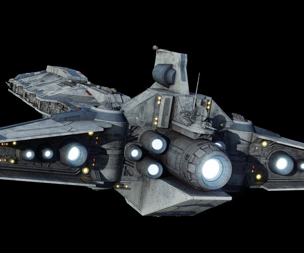 ArtStation - Rebel Command Ship «Blue Chief» and «Phoenix Home» - Star ...