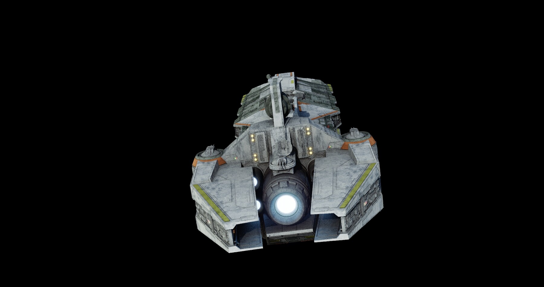 ArtStation - Rebel Command Ship «Blue Chief» and «Phoenix Home» - Star ...