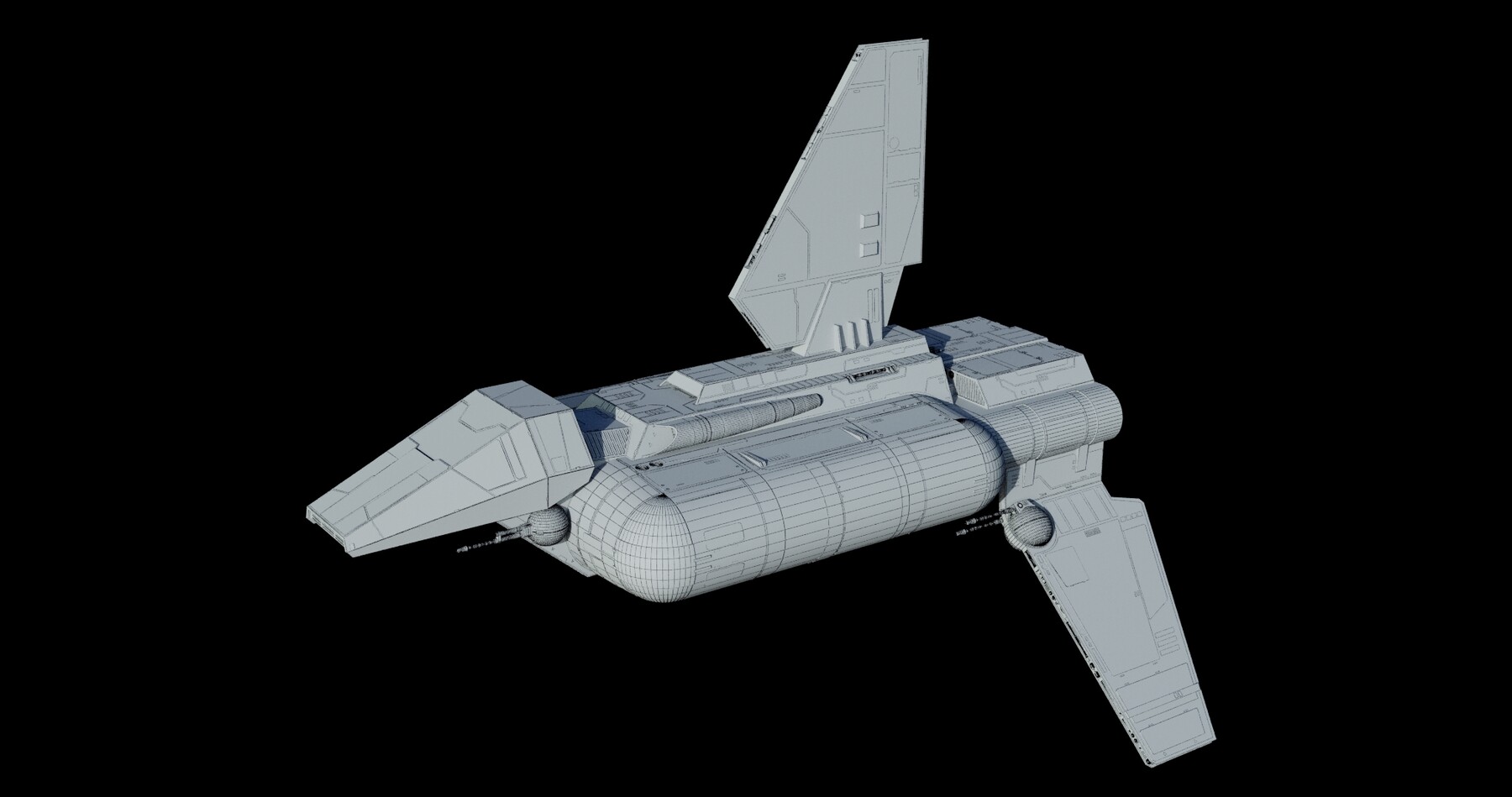 ArtStation - Sentinel-class landing craft - Star Wars | Resources