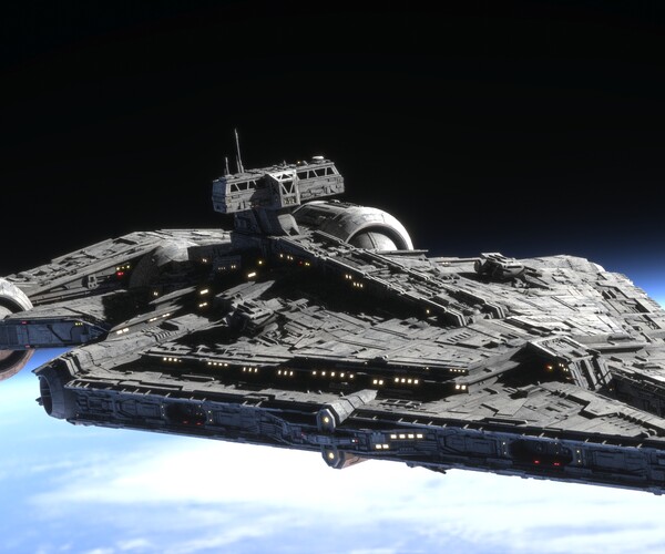 ArtStation - Imperial Light Cruiser - Star Wars | Resources