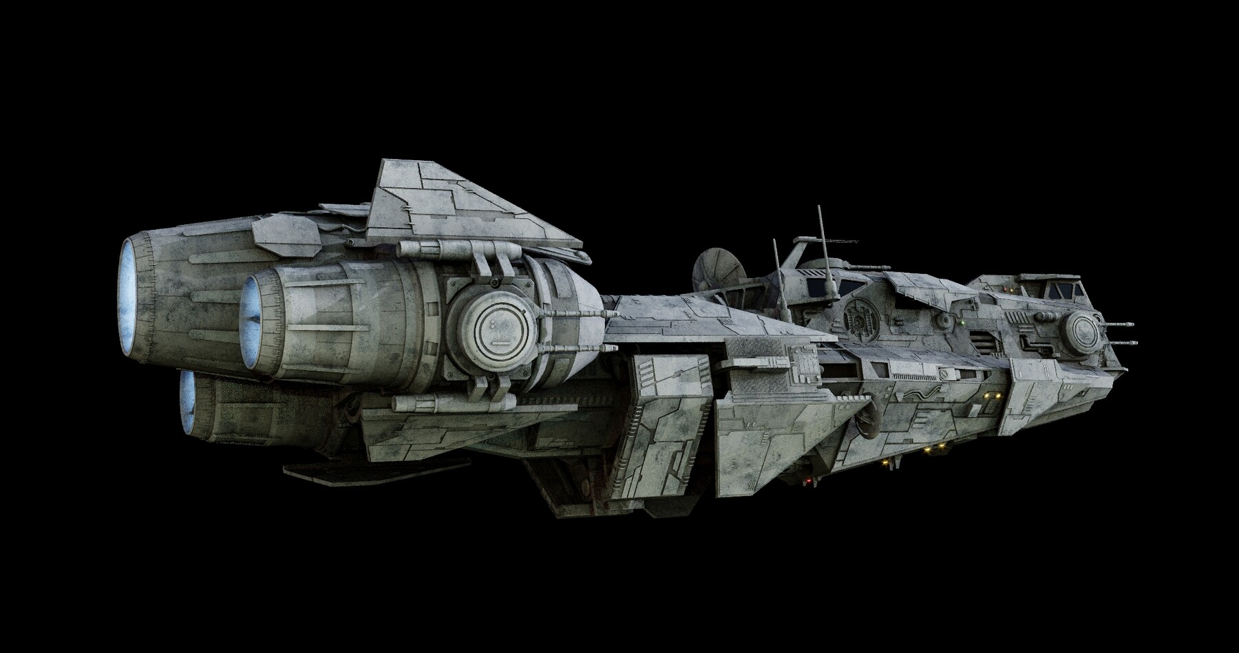 ArtStation - Thranta-class corvette - Star Wars | Resources