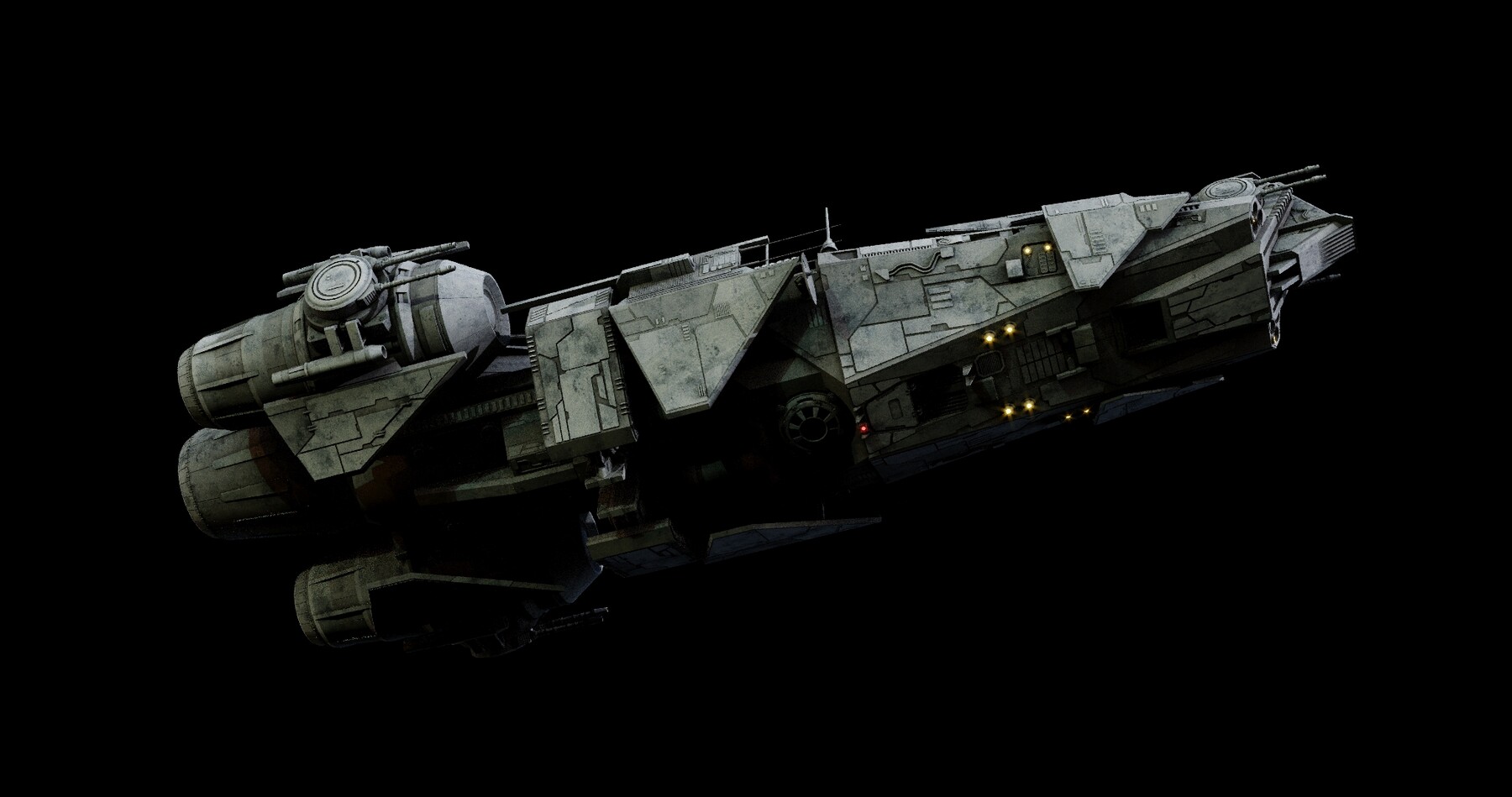 Digital Shipyard - Thranta-class corvette - Star Wars