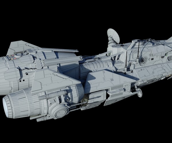 ArtStation - Thranta-class corvette - Star Wars | Resources
