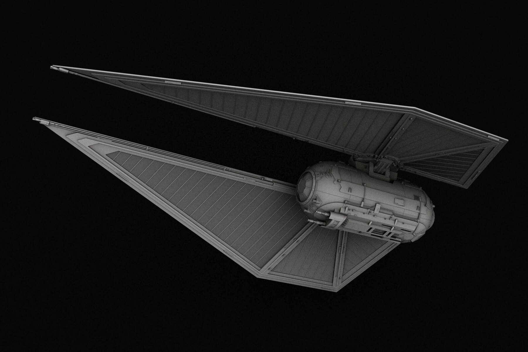 ArtStation - TIE sk x1 Striker - Star Wars | Resources