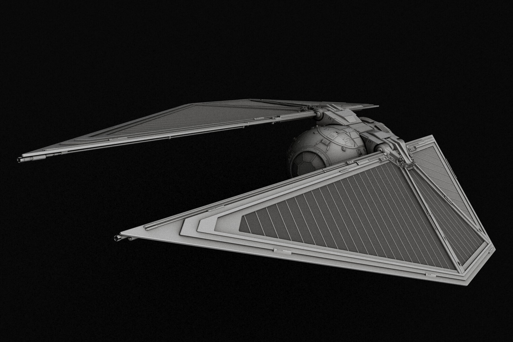 ArtStation - TIE sk x1 Striker - Star Wars | Resources