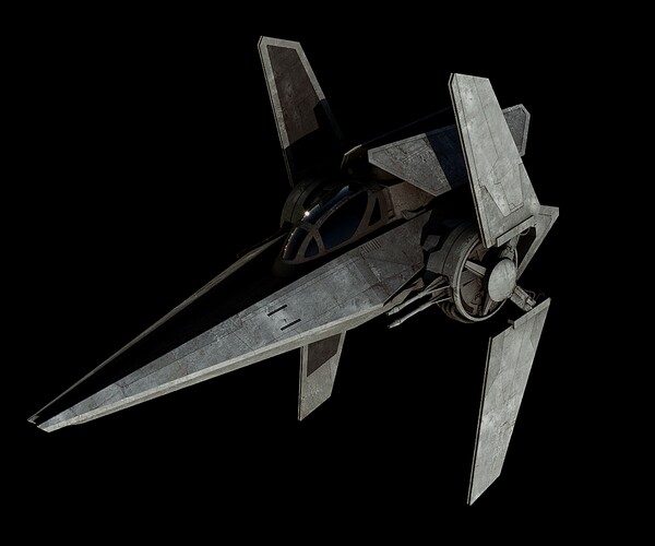 ArtStation - V-wing starfighter - Star Wars | Resources