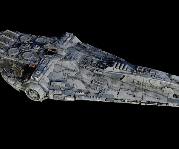 ArtStation - YT-1860 class - freighter - Star Wars | Resources