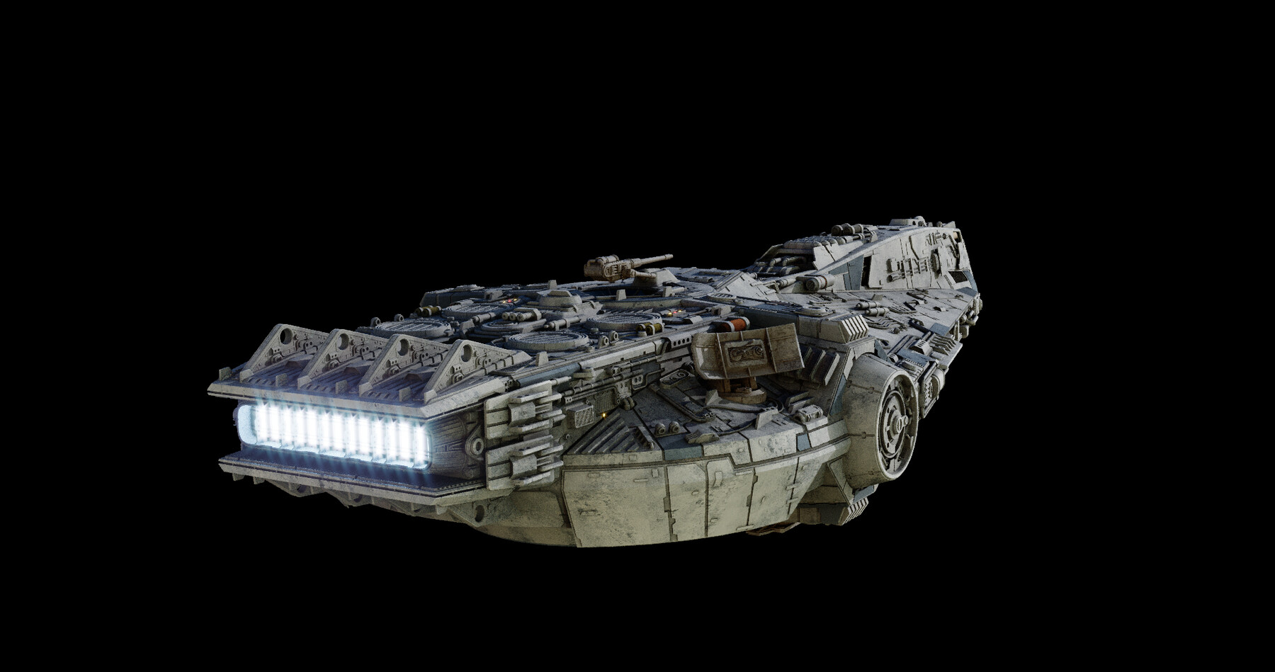 ArtStation - YT-1860 class - freighter - Star Wars | Resources