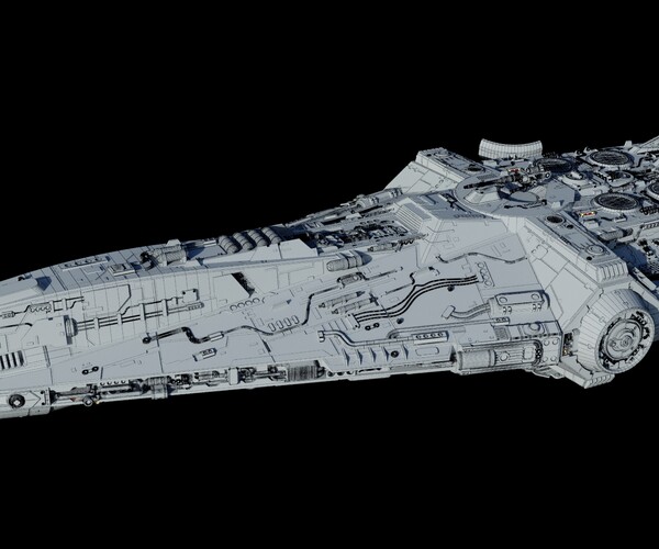 ArtStation - YT-1860 class - freighter - Star Wars | Resources