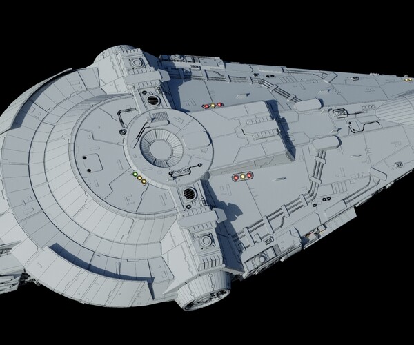 ArtStation - YT-1860 class - freighter - Star Wars | Resources
