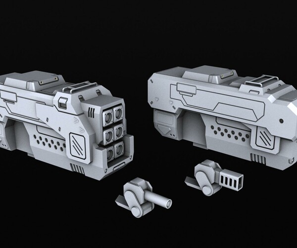 ArtStation - Hunchback HBK-4G and HBK-4P | Resources