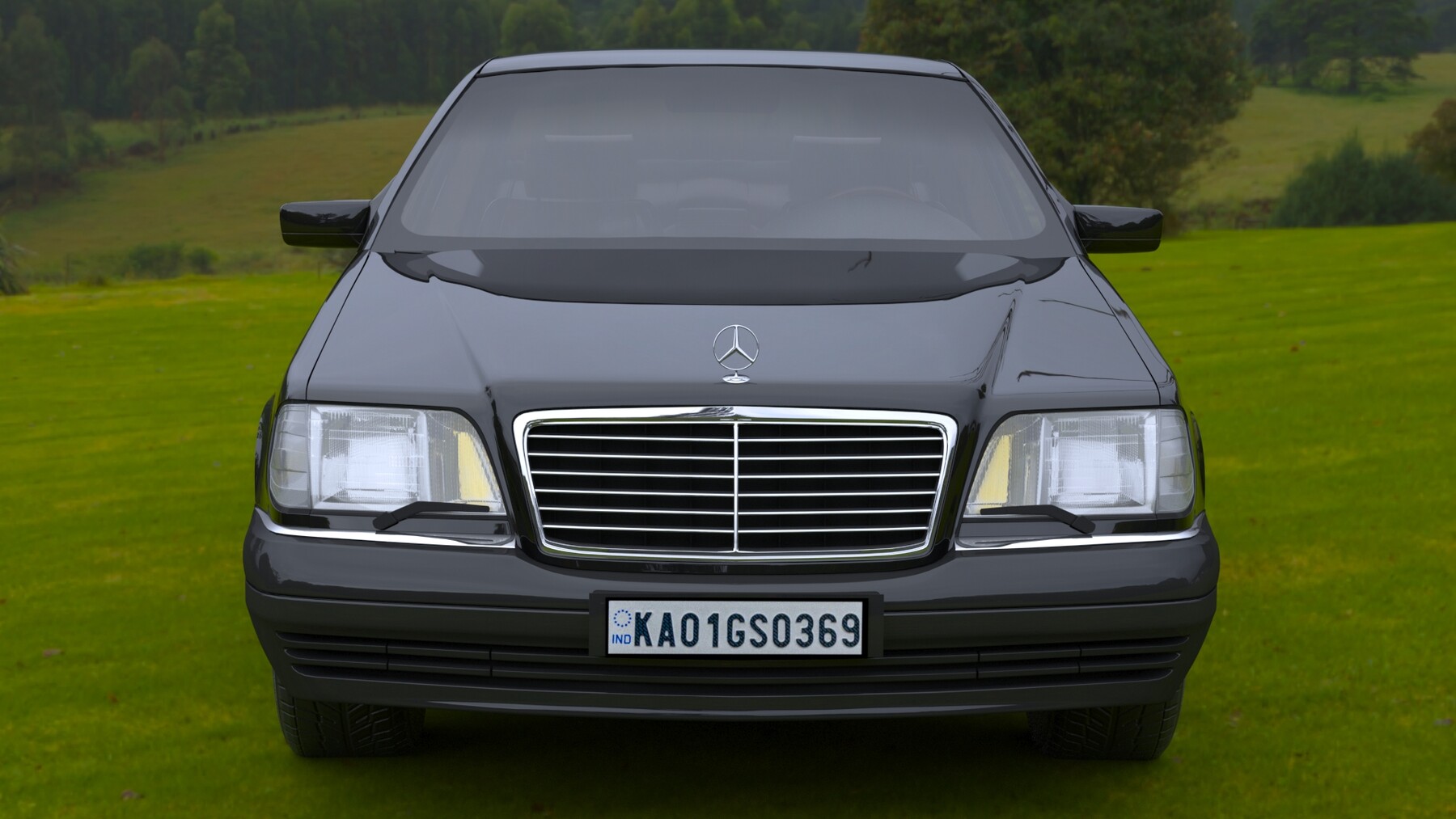 Fady Wassef - Mercedes Benz S Class W140 - S600 3D model