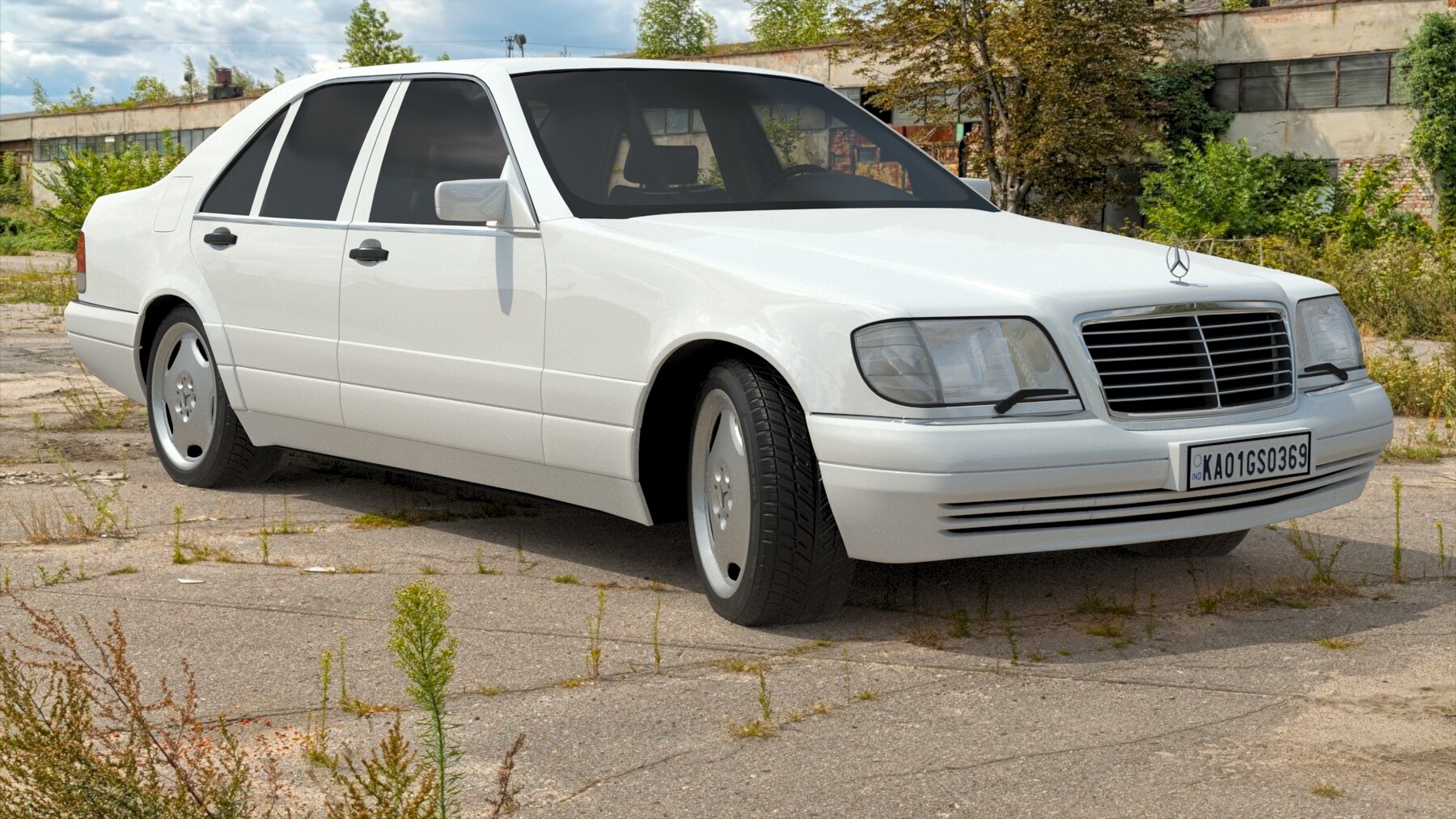 Fady Wassef - Mercedes Benz S Class W140 - S600 3D model