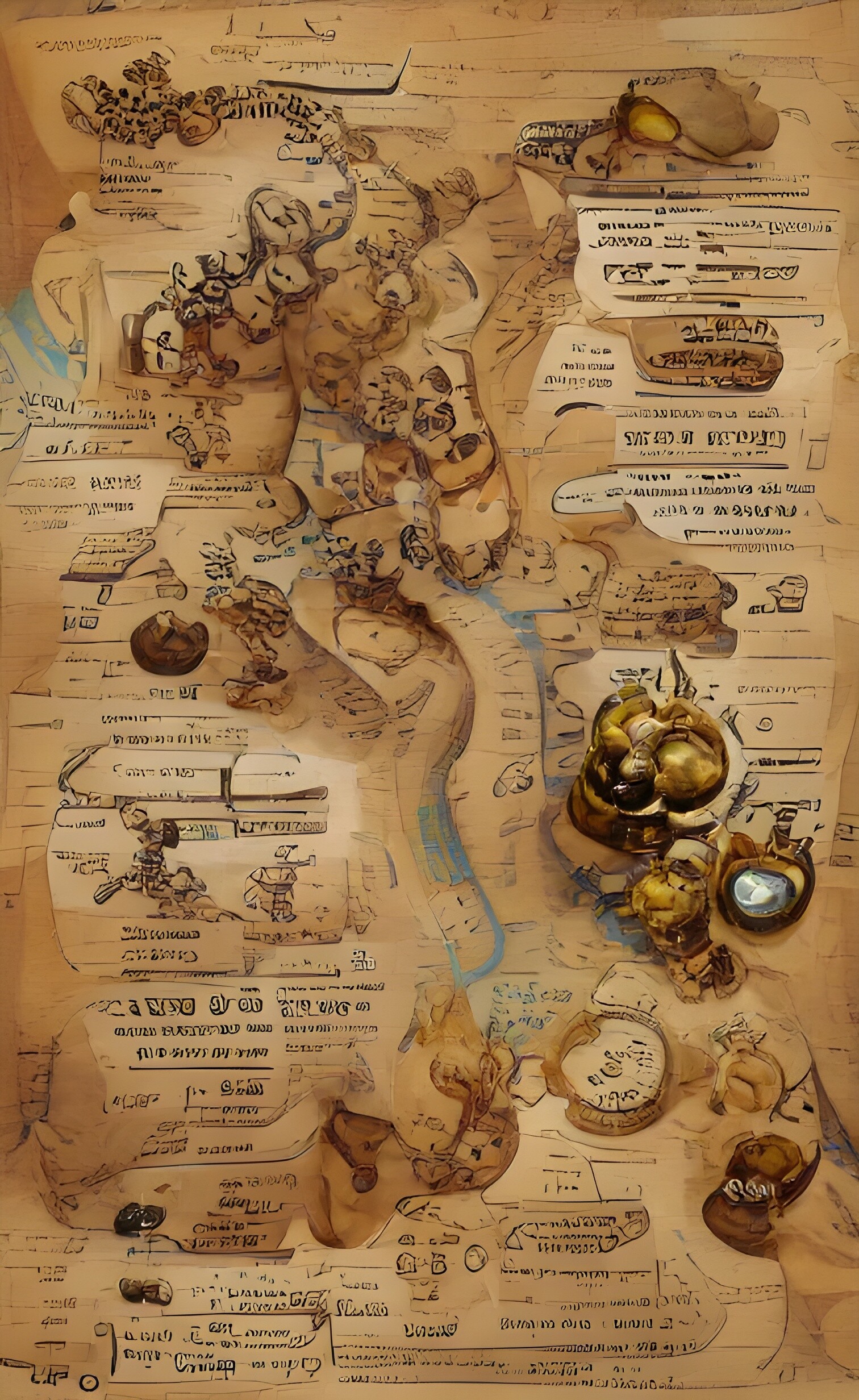 ArtStation - Treasure map 300 WorldMap Fantasy for NFT maker | Artworks