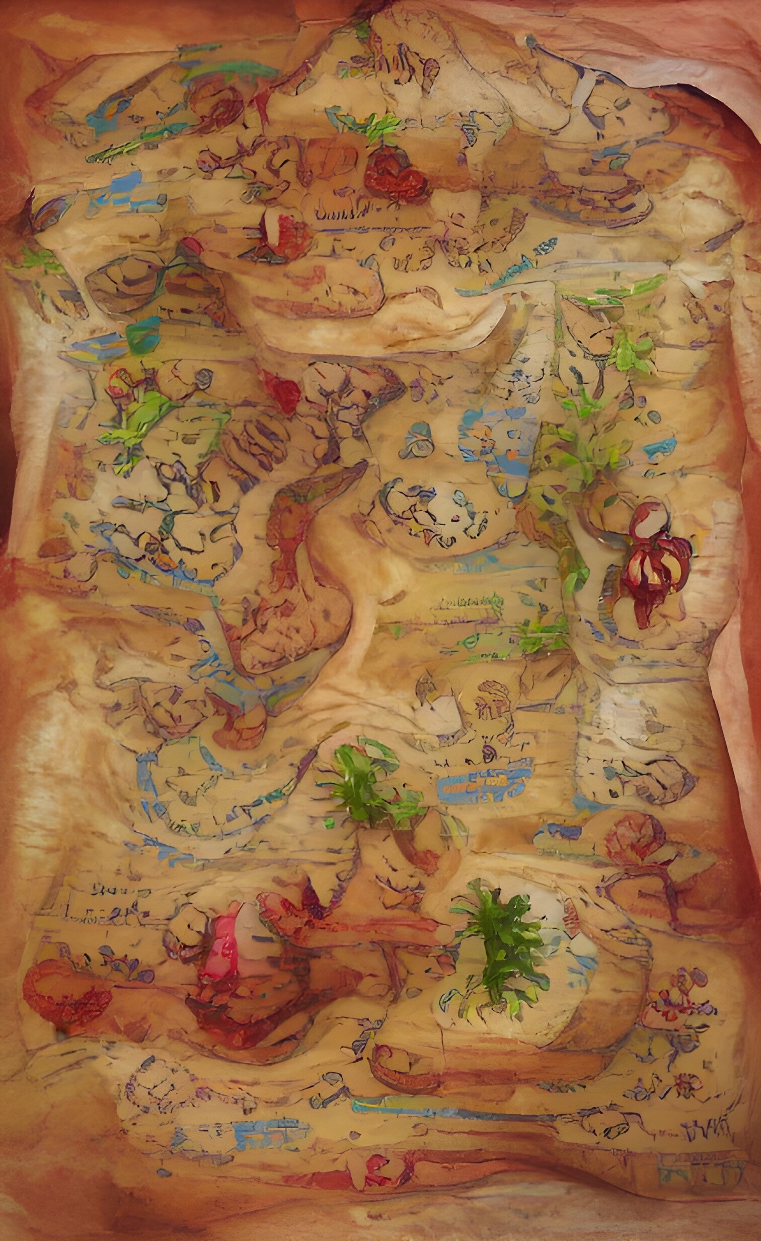 ArtStation - Treasure map 300 WorldMap Fantasy for NFT maker | Artworks