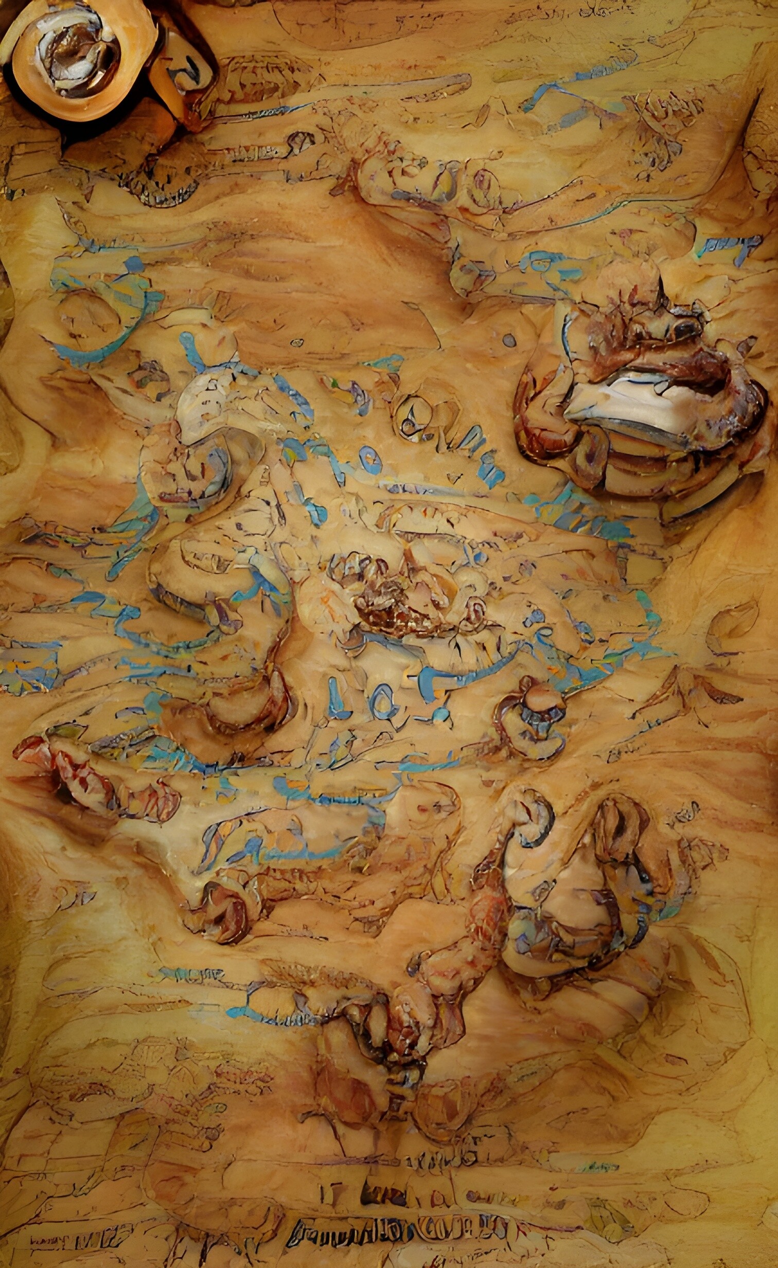 ArtStation - Treasure map 300 WorldMap Fantasy for NFT maker | Artworks