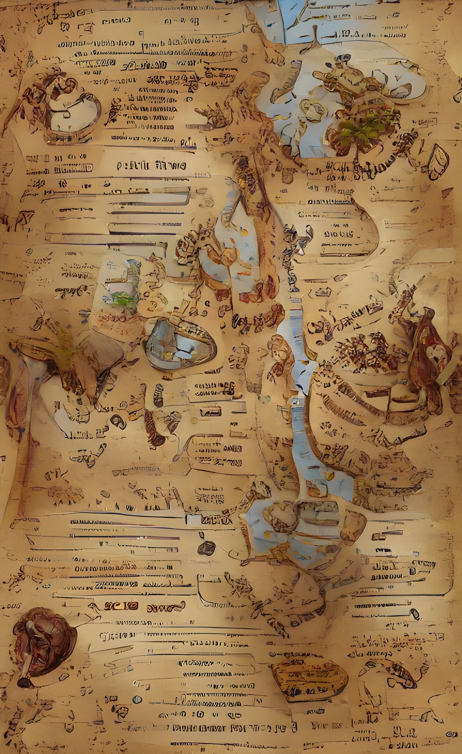 ArtStation - Treasure map 300 WorldMap Fantasy for NFT maker | Artworks