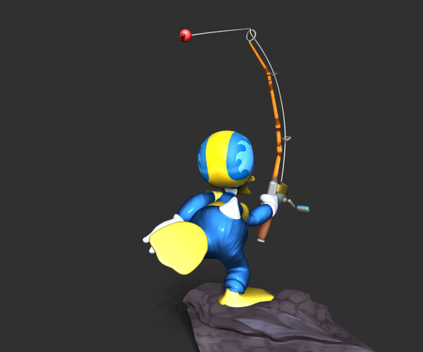 ArtStation - Donald Duck - Fishing | Resources