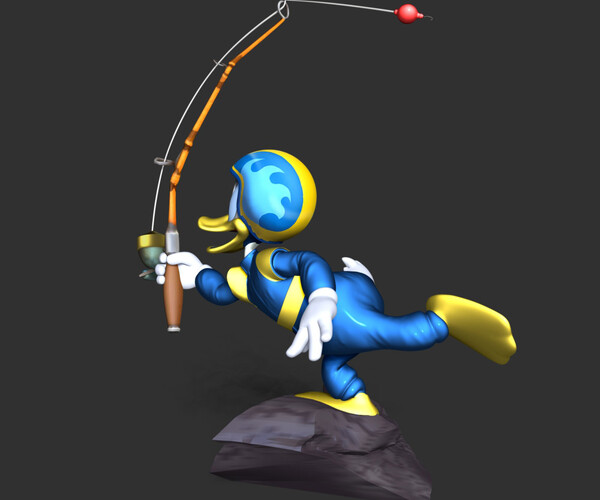 ArtStation - Donald Duck - Fishing | Resources