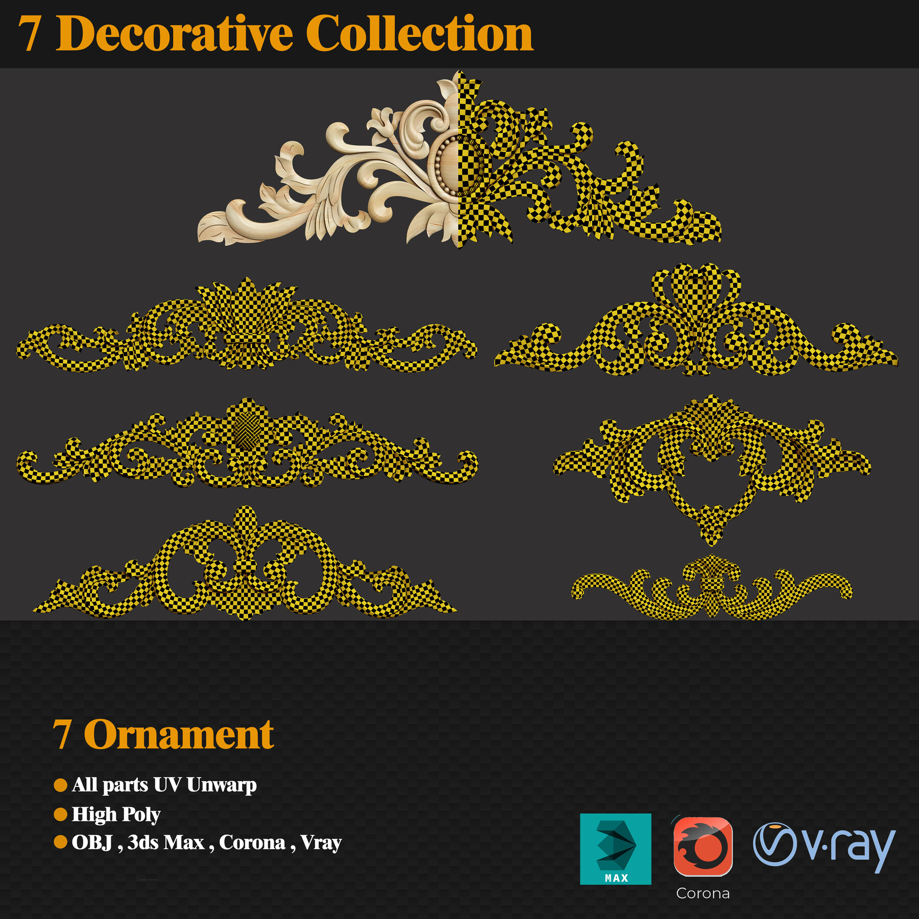 ArtStation - 7 Decorative Collection | Resources