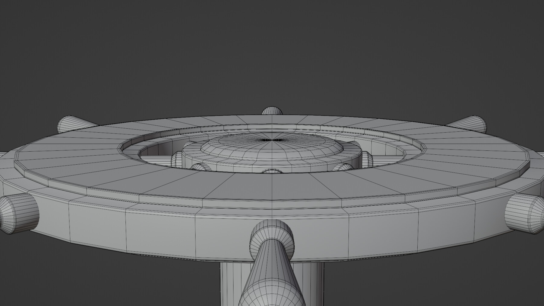 ArtStation - Ships Wheel Table | Game Assets